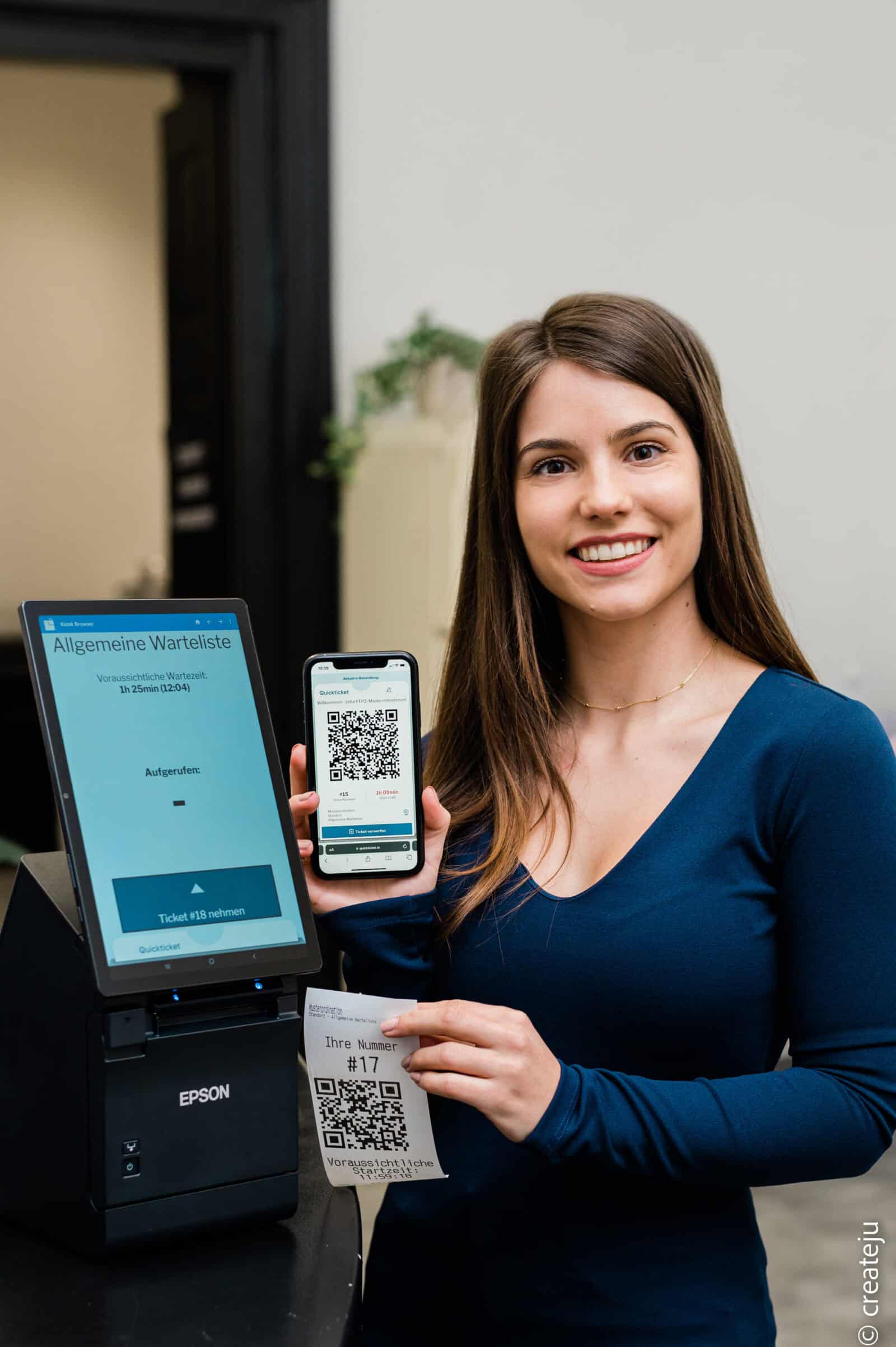 Kontaktieren Sie uns – Quickticket für Ärzte & Praxen